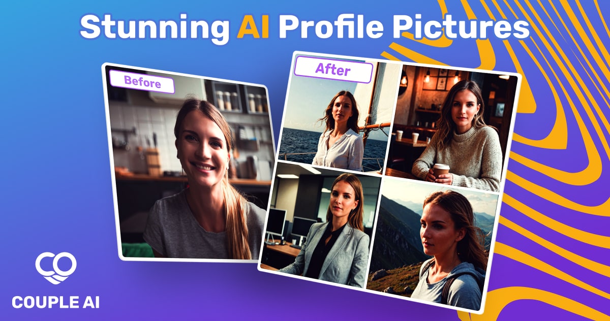 Create Realistic AI Profile Pics Instantly - Free Tool | Couple.com